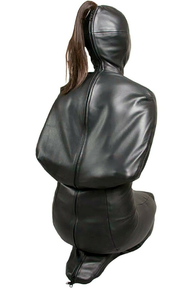 Real Leather Leather Bondage BDSM Bodysuit Leather Sleep Sack - Etsy Australia