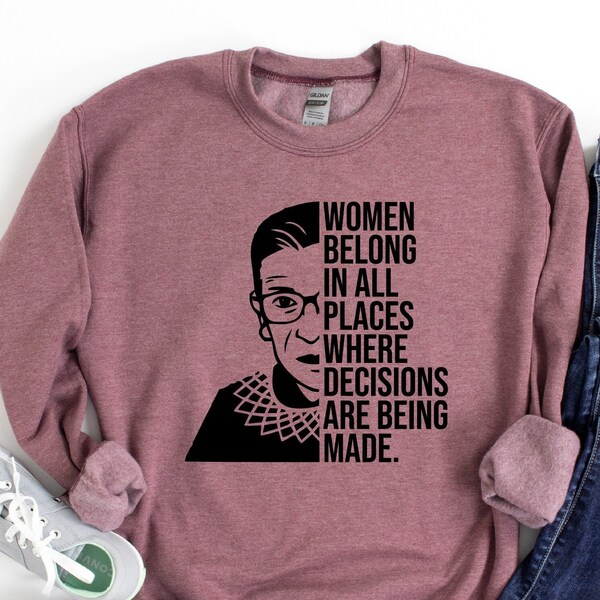 Rbg Sweatshirt - Etsy