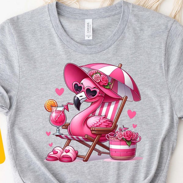 Flamingo Clothing for Women - Etsy