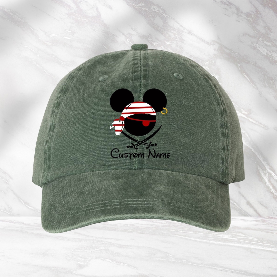 Disney Cruise Hat, Disney Pirate Hat, Disney Hat, Mickey Mouse Hat ...