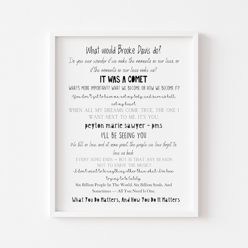 One Tree Hill - Etsy