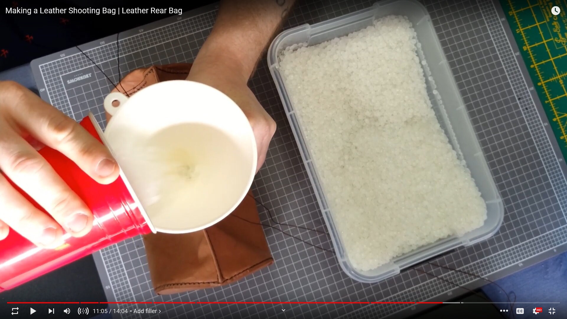 Leather Shooting Bag Pattern - Medium Shooting Bag Pattern - PDF ...