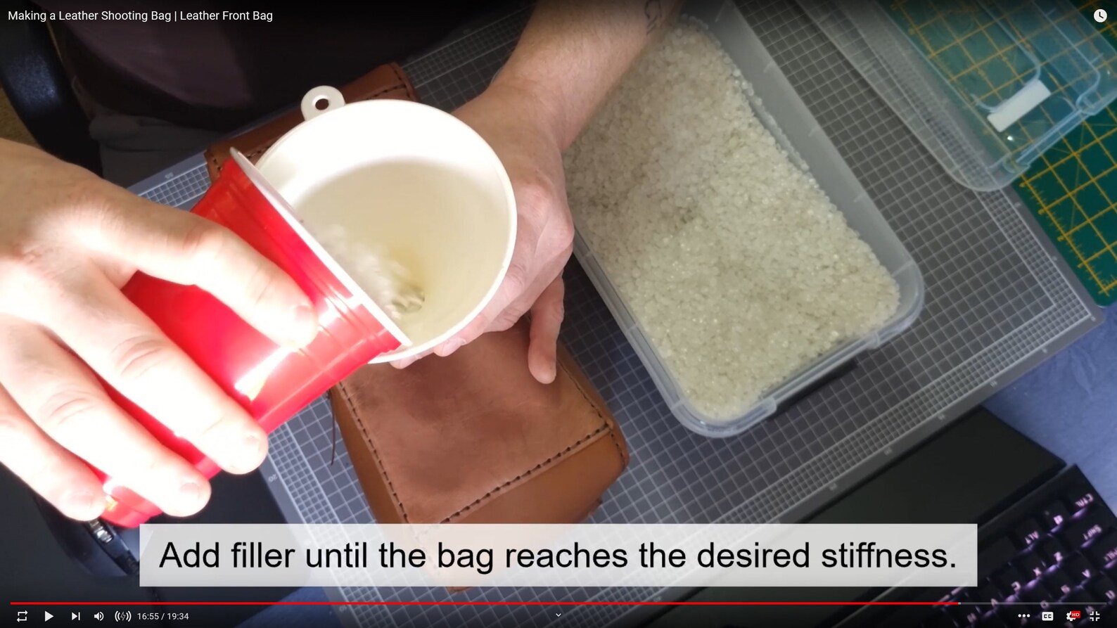 Leather Shooting Bag Pattern - Front Shooting Bag Pattern - PDF Pattern ...