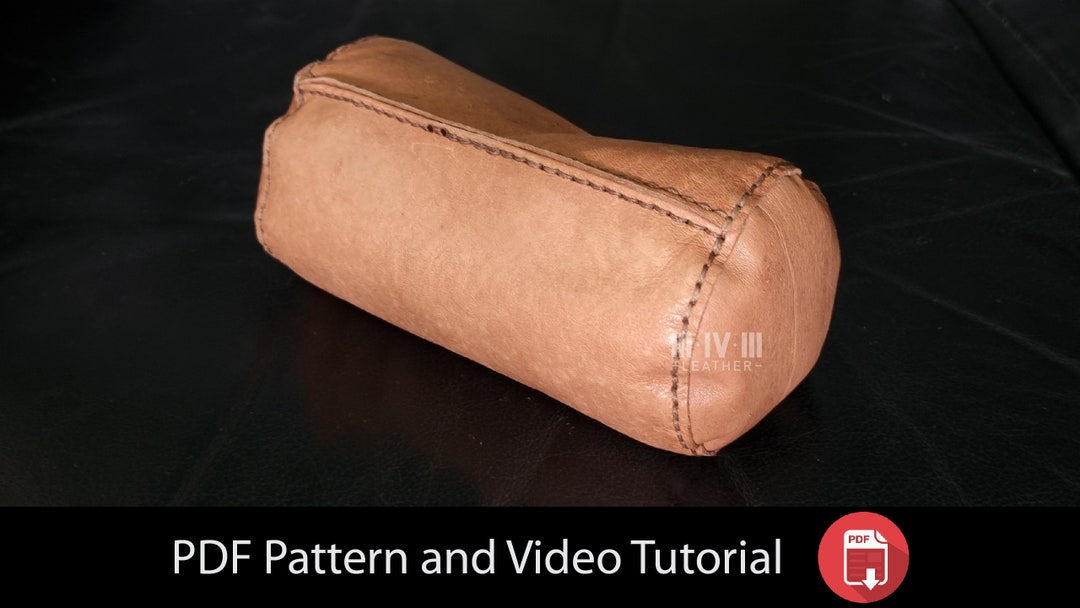 Leather Shooting Bag Pattern - Small Shooting Bag Pattern - PDF Pattern ...