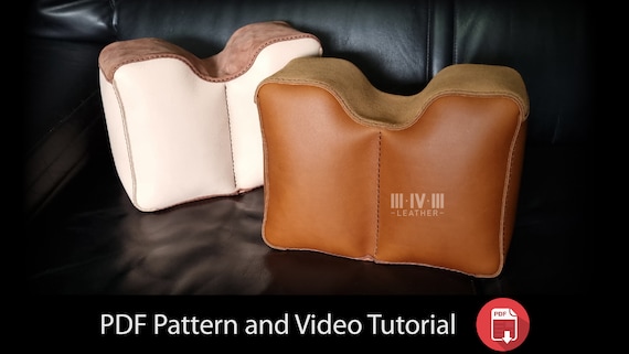 Leather Shooting Bag Pattern Front Shooting Bag Pattern | Etsy