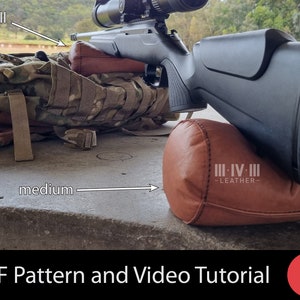 Leather Shooting Bag Pattern - Medium Shooting Bag Pattern - PDF ...