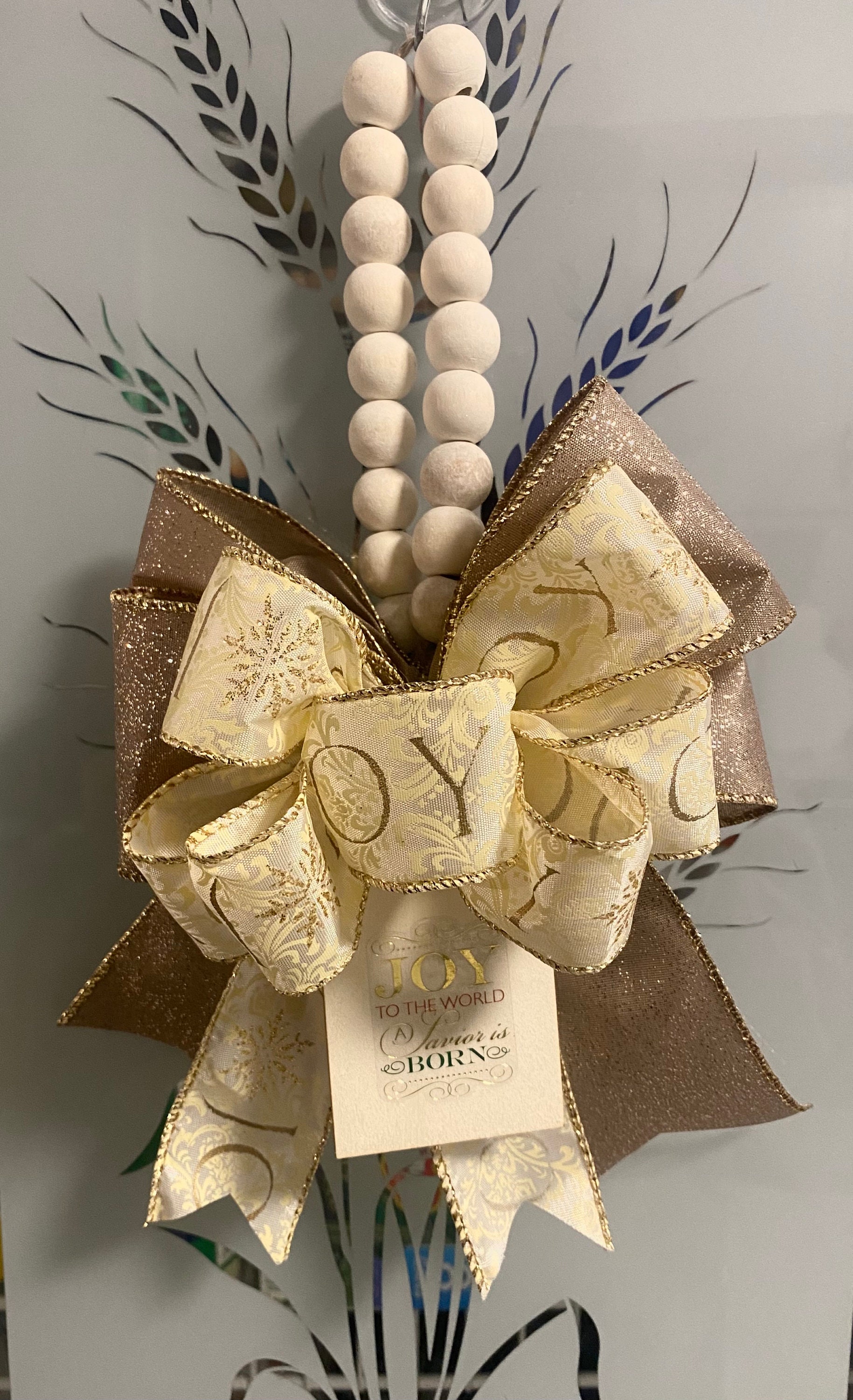 JOY Beaded Doorknob Hangers - Etsy