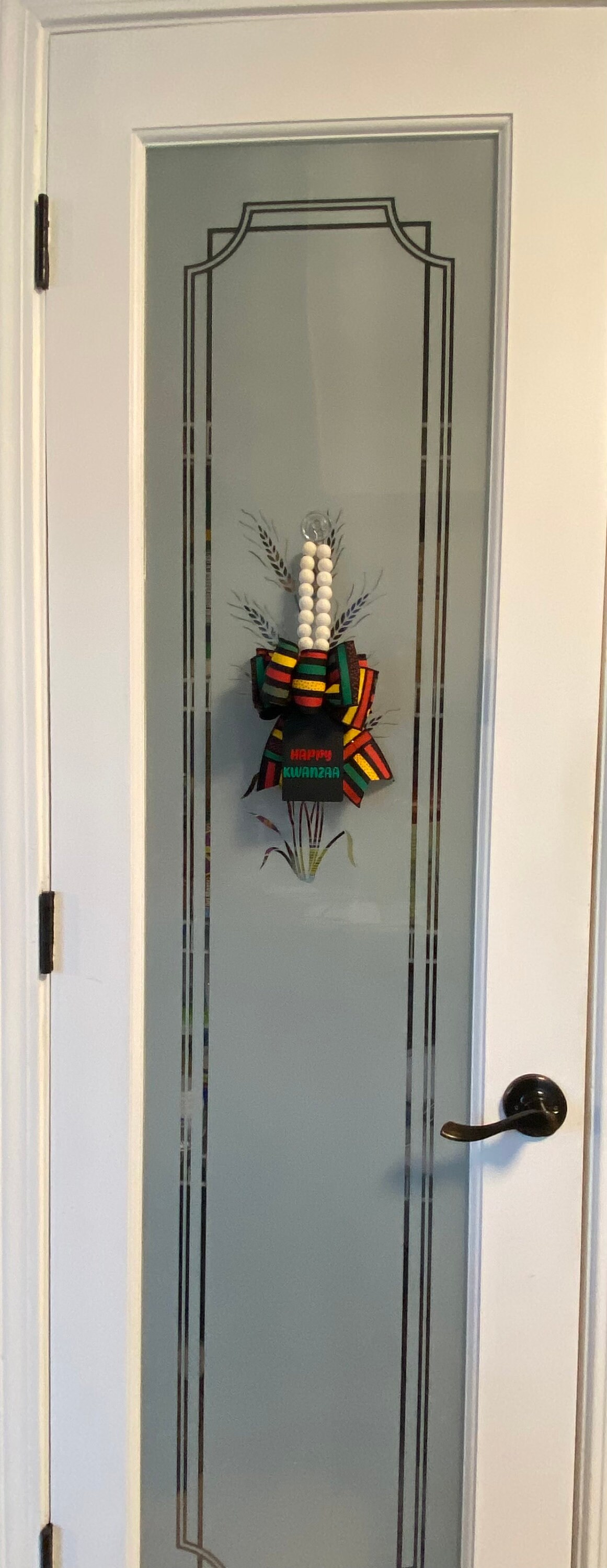 Happy Kwanzaa Beaded Doorknob Hangers multi-colored Stripe - Etsy