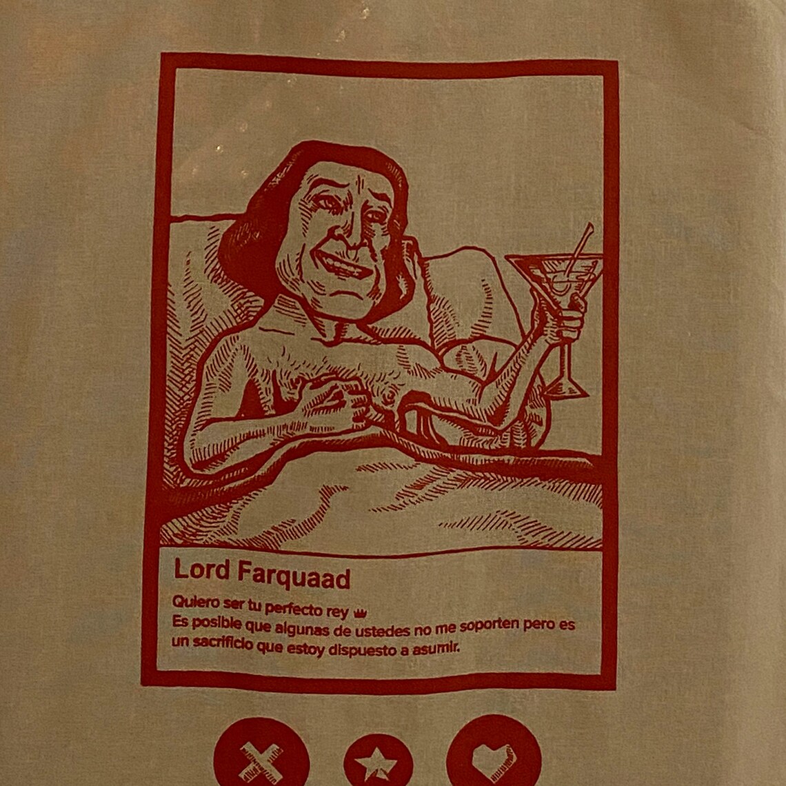 Lord Farquaad Shrek Tote Bag - Etsy