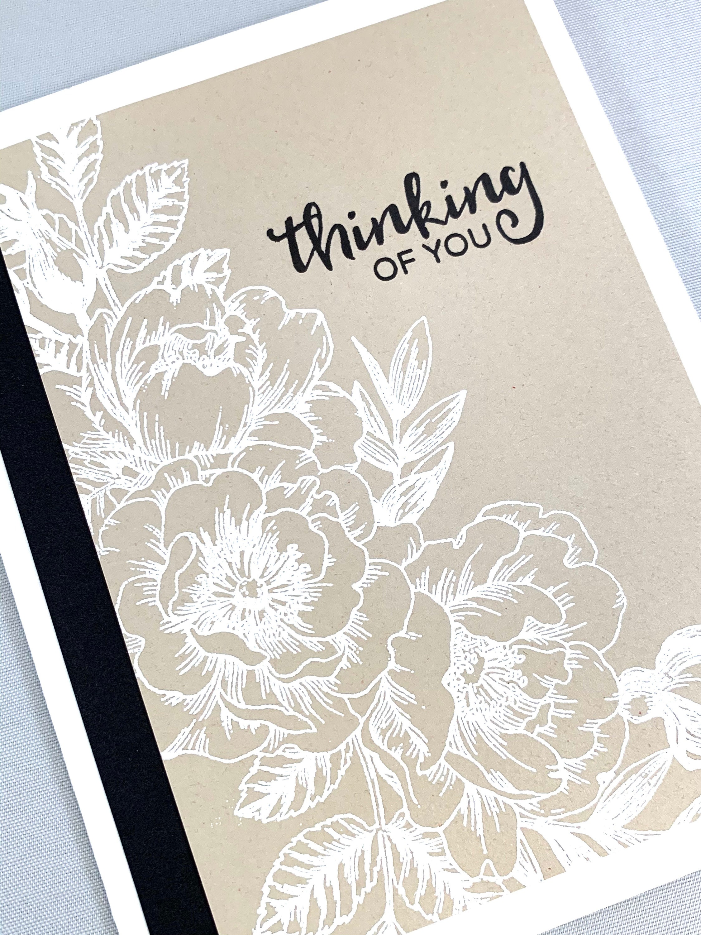 Thinking of You Greeting Card - Etsy