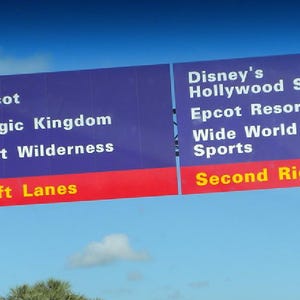 Custom Disney World Road Sign | Personalized 3D Printed Theme Park Sign ...