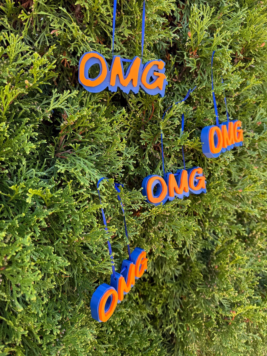 Mets OMG Ornament: 4-inch 3D Printed Team Spirit Decor - Etsy