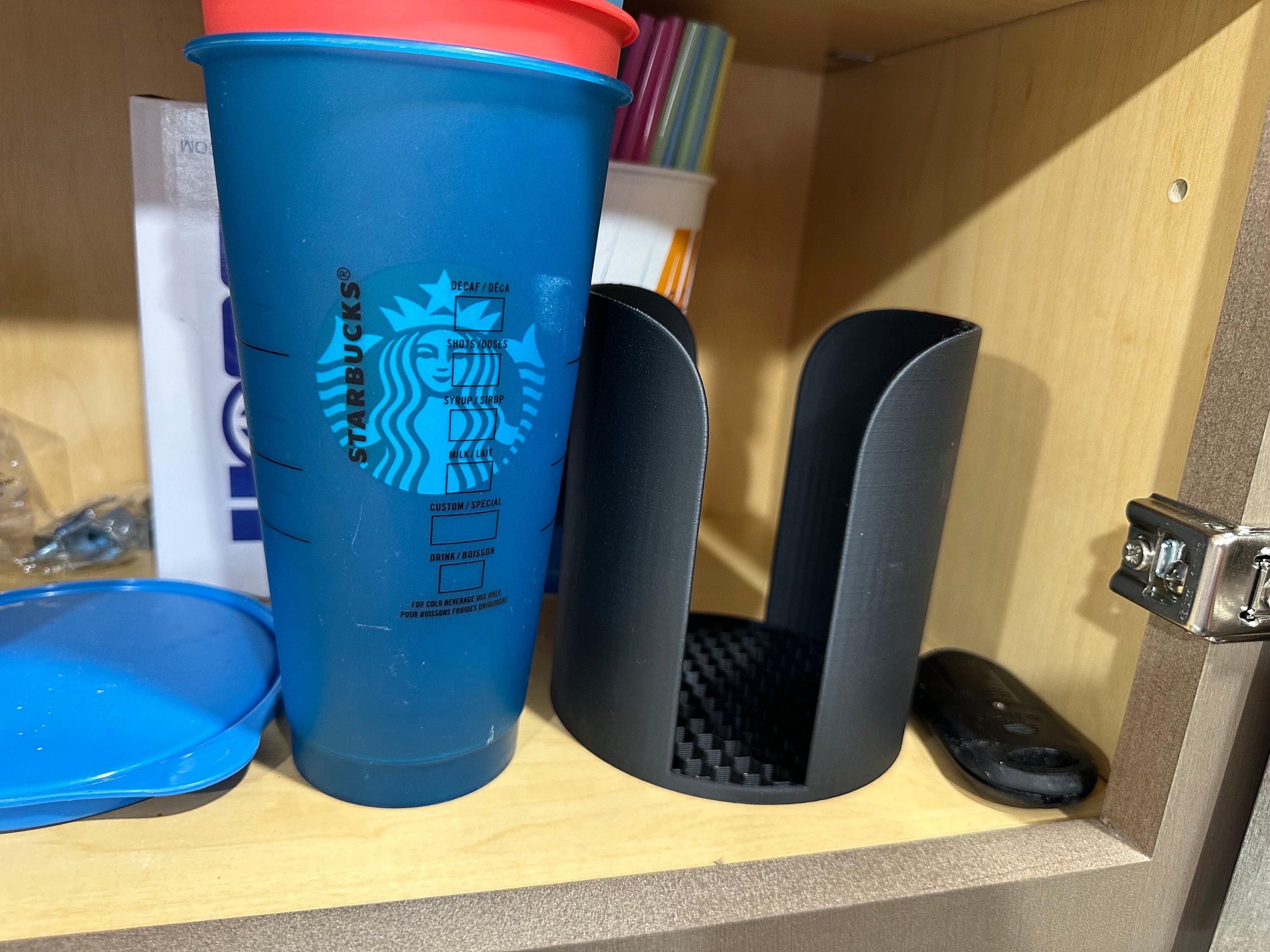 Starbucks To-go Cup Lids Holder - Etsy