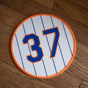 New York Mets Retired Numbers Signs - Includes Wright - Etsy