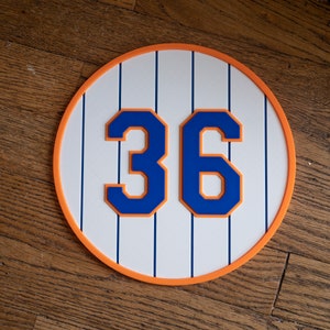 Complete Set - New York Mets Retired Numbers | 3D Printed - Etsy