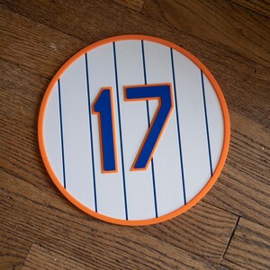 Complete Set - New York Mets Retired Numbers | 3D Printed - Etsy