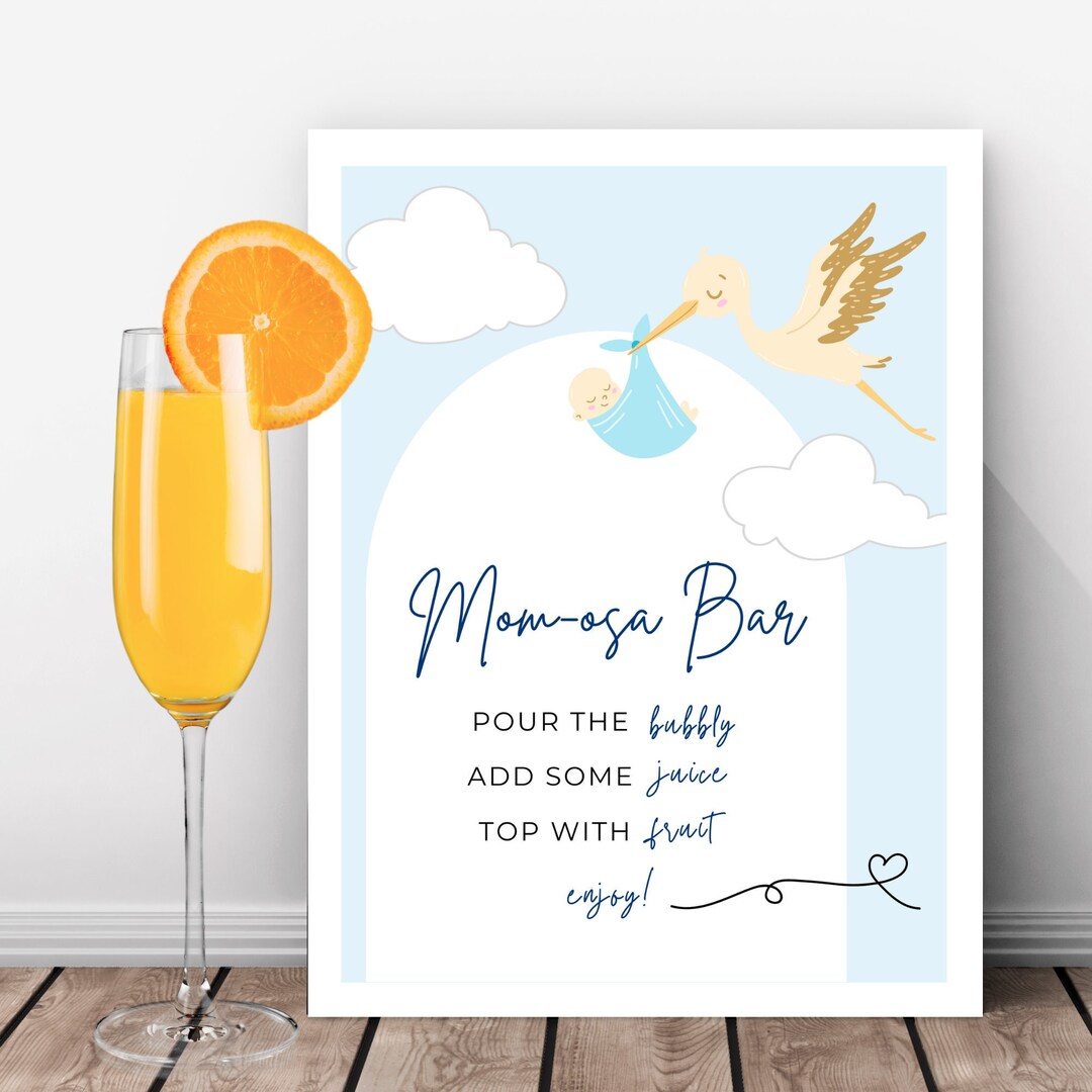 Stork Baby Shower Oh Baby Special Delivery Baby on the Way Welcome Baby ...