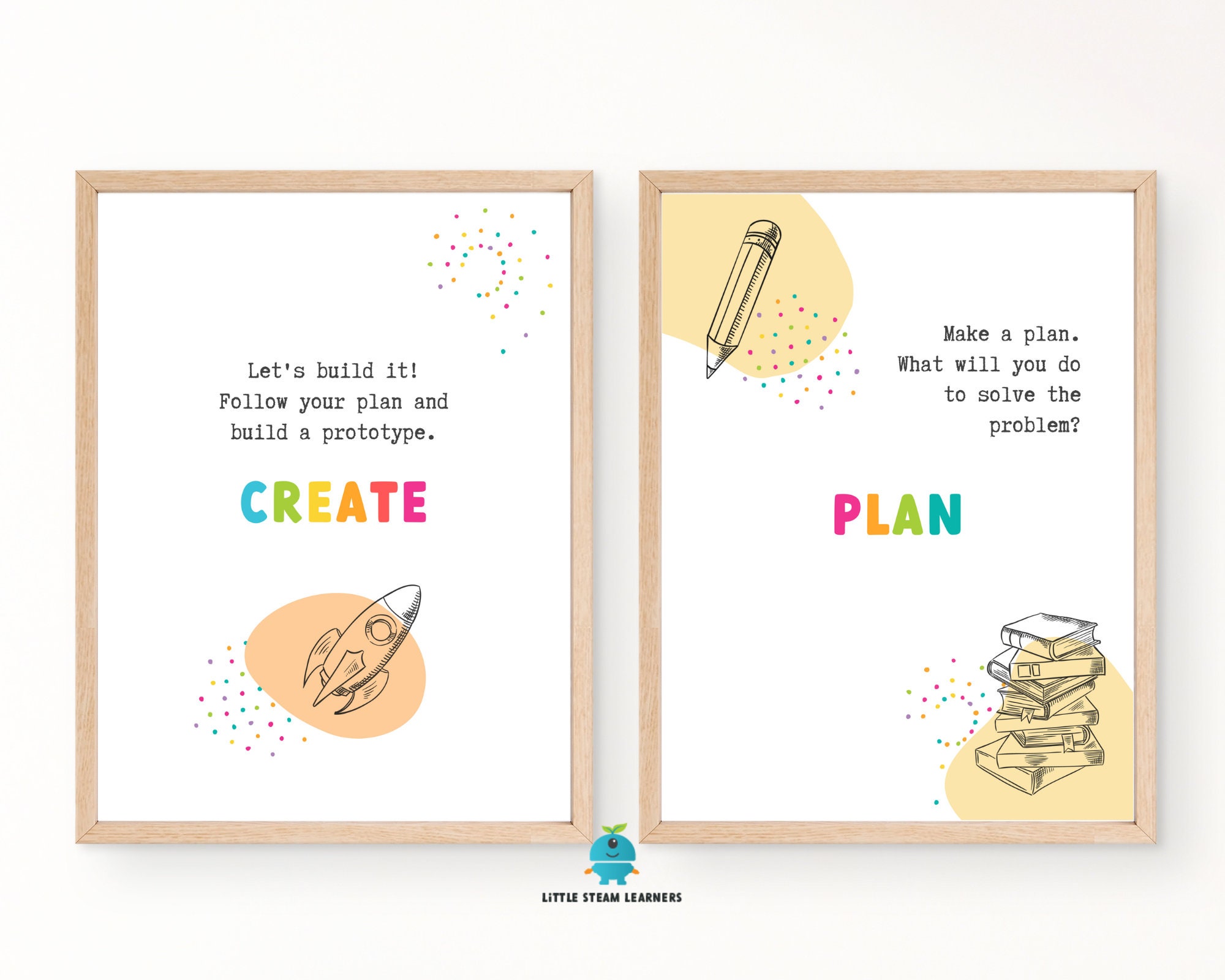Design Process Classroom Posters Printable Wall Art - Etsy