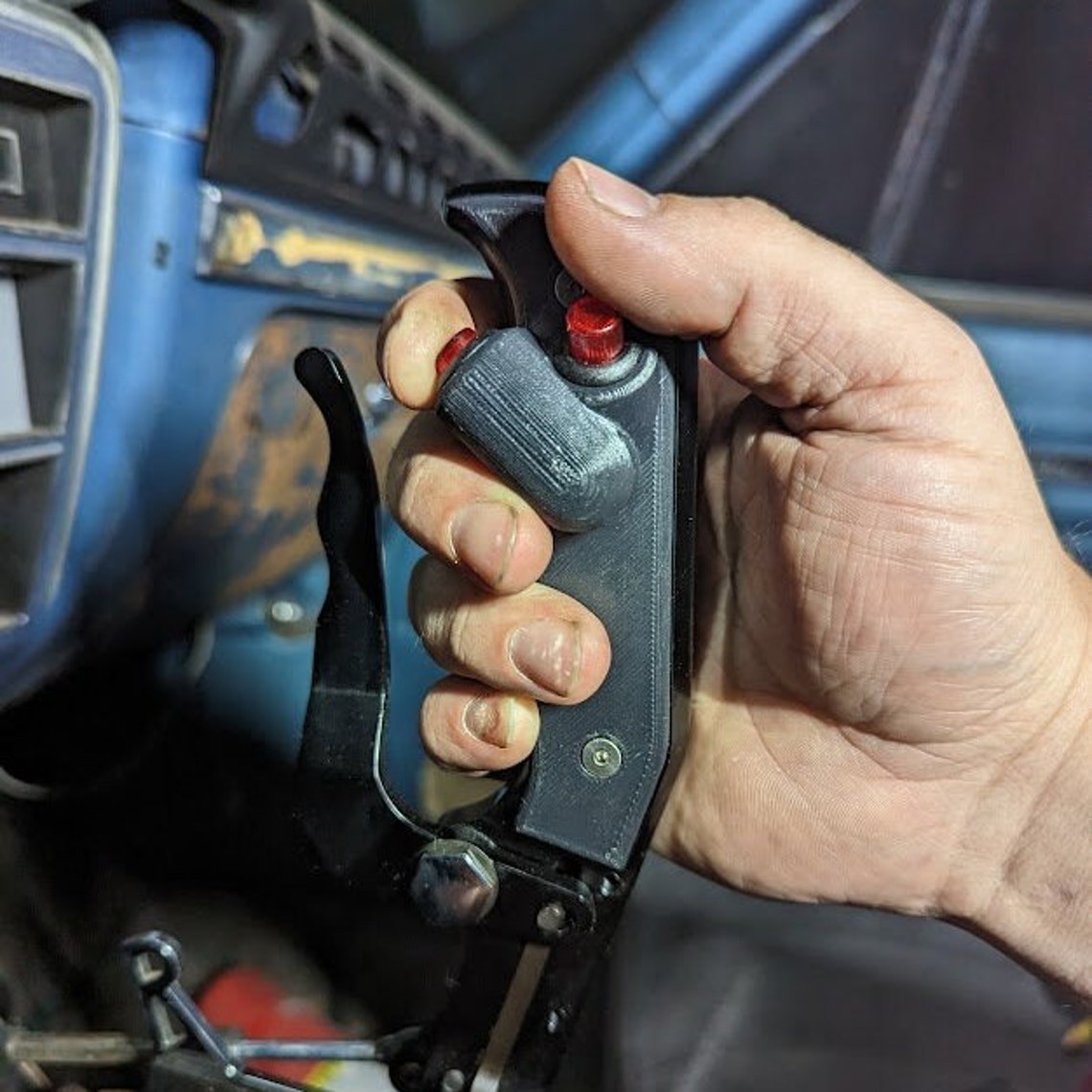 Customizable Illuminated Button Pistol Grip Shifter Plates - Etsy