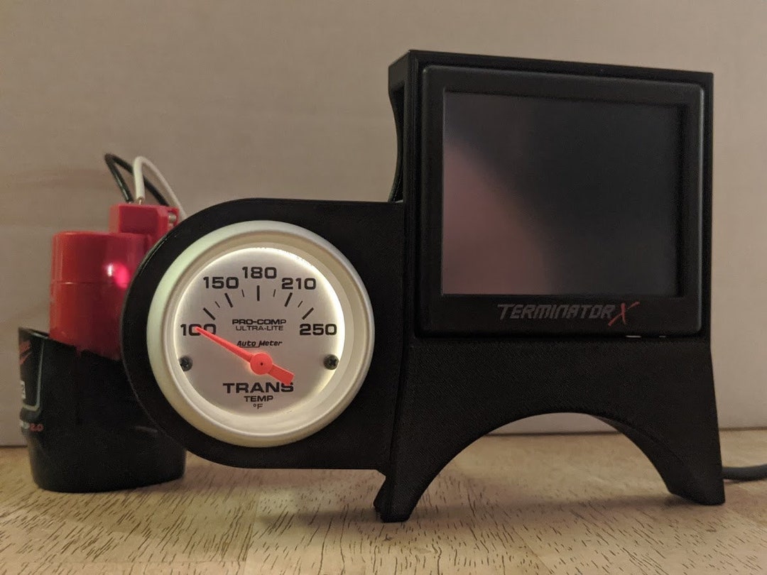 Customizable Steering Column Mount for Holley Terminator X 3.5" Screen ...