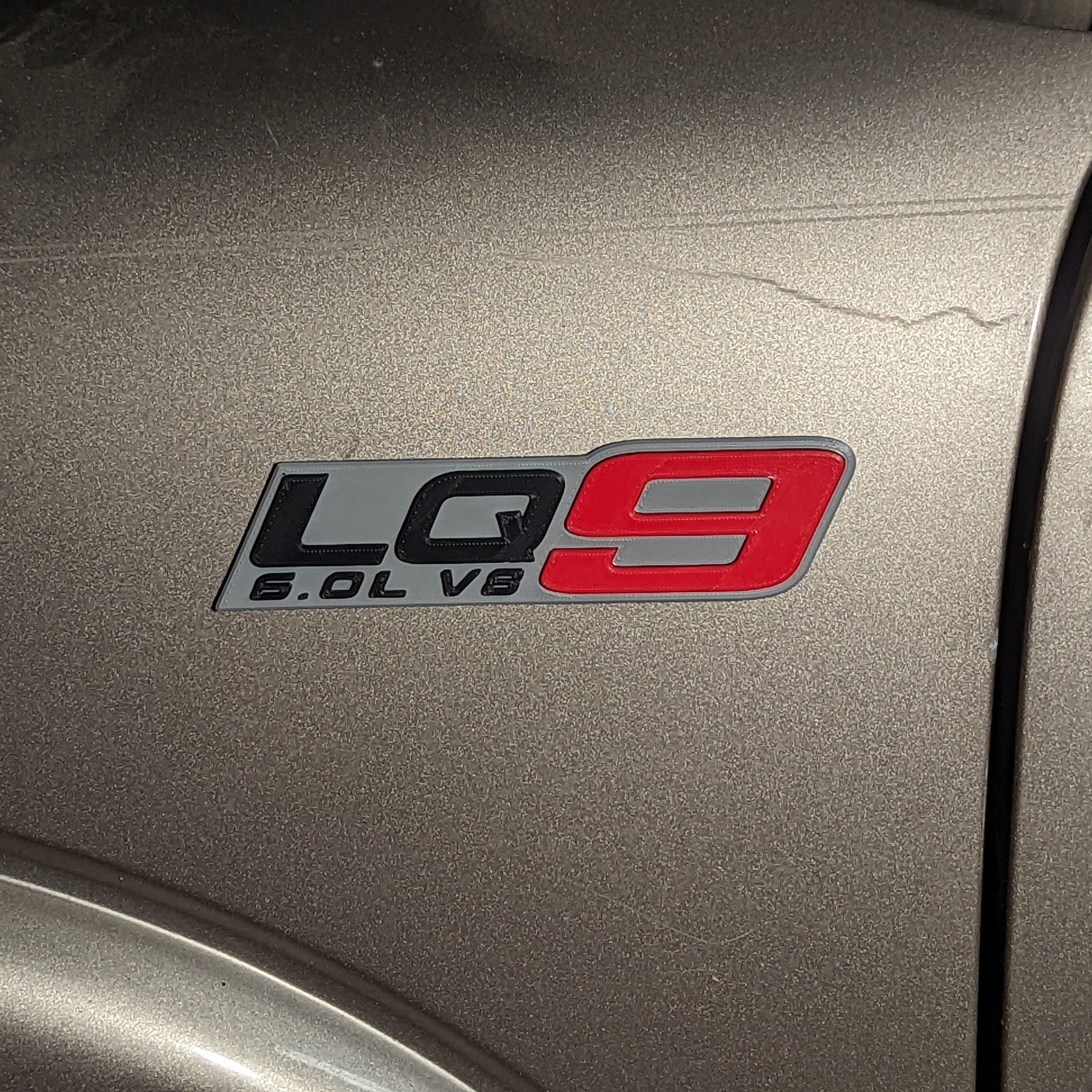 Customizable LS Engine Fender Badge PAIR - Etsy