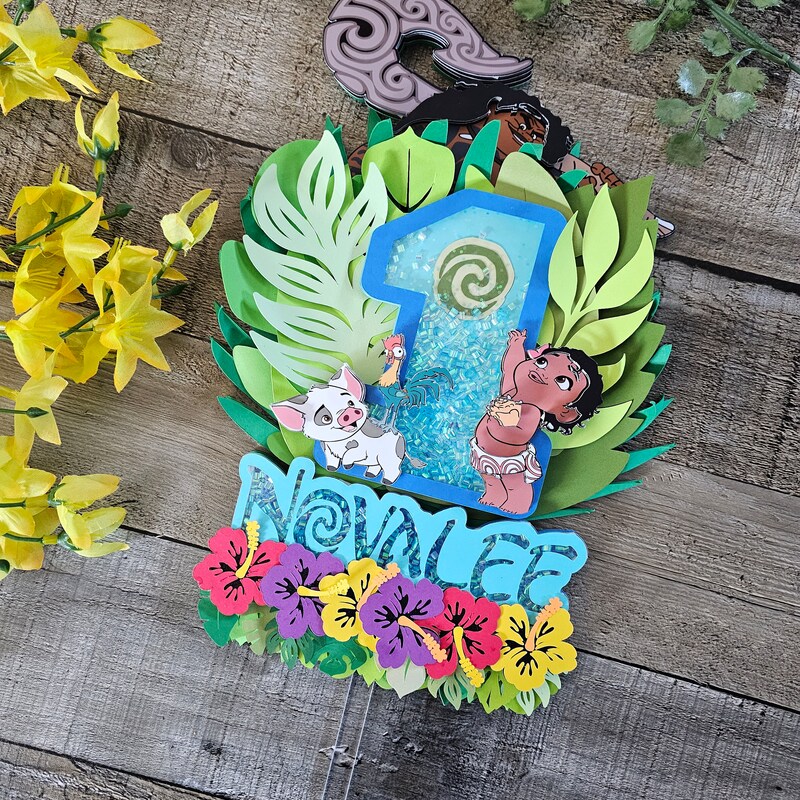 Island Cake Topper - Etsy