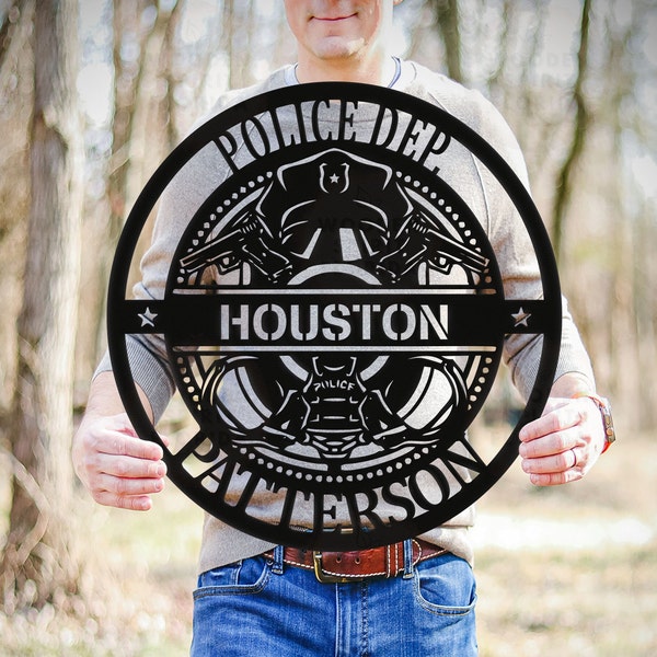 Law Enforcement Sign - Etsy