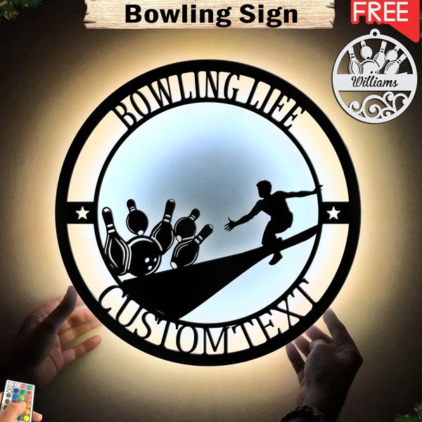 Bowling Alley Sign - Etsy