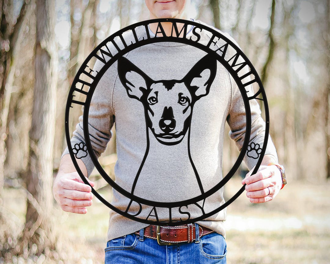 Custom Xoloitzcuintli Metal Sign: Dog Memorial, Family Name Welcome ...