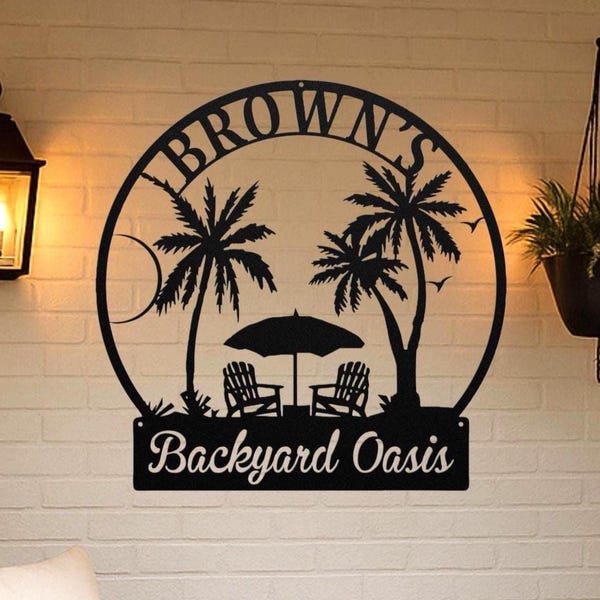 Oasis Sign - Etsy