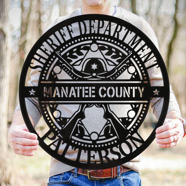 Custom Sheriff Badge - Etsy