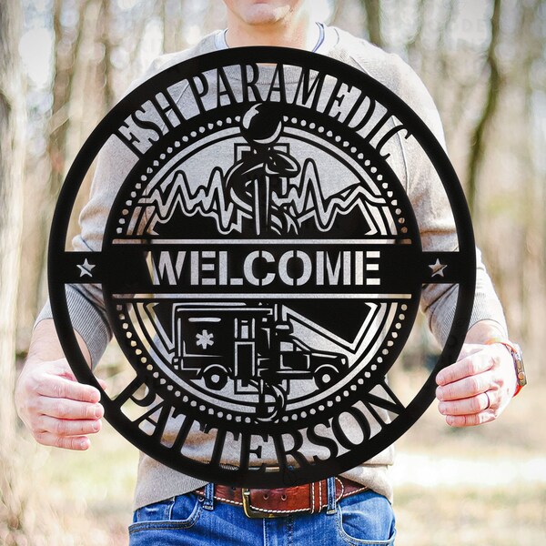 Paramedic Sign - Etsy