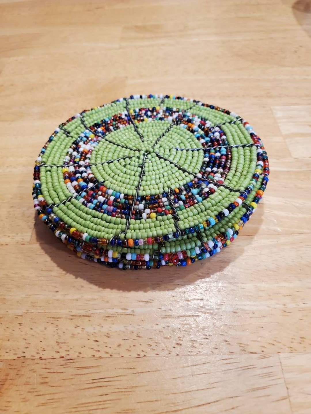Beaded Coasters - Etsy