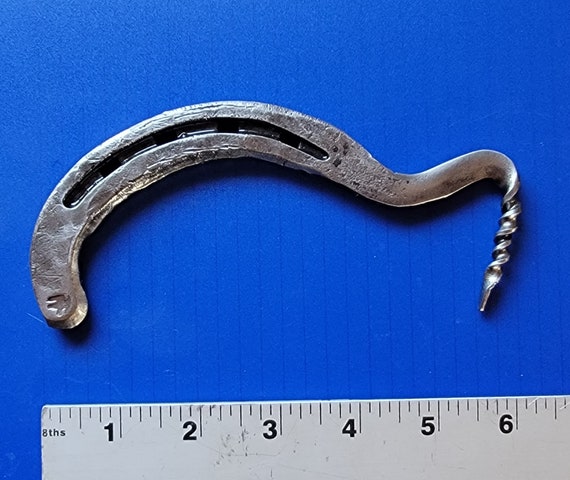 A Hand Forged Blacksmith Horseshoe Hoof Pick | Etsy