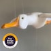 Seagull Handcrafted Seagull Wooden Mobile Perfect for Beach House Decor ...
