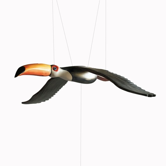 Toucan In Flight