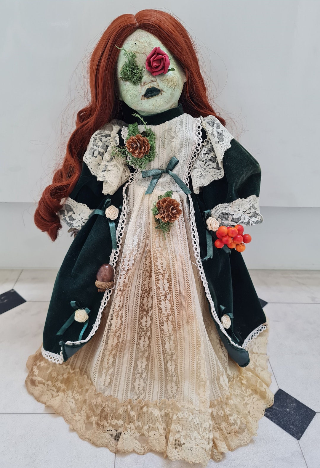 Mary the Contrary Creepy Horror Scary Zombie OOAK Doll - Etsy