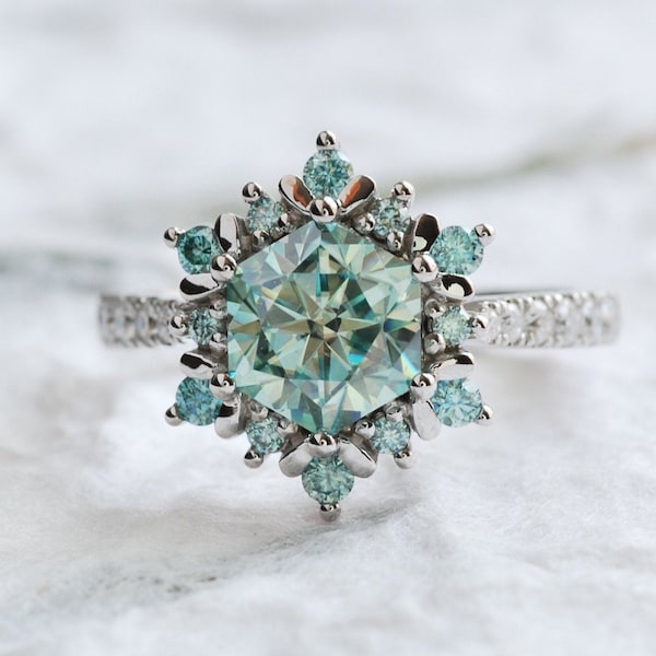 Snowflake Ring - Etsy