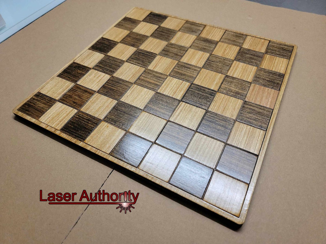 Chess Board, Laser Engraving and Cutting File, Instant Download - Etsy