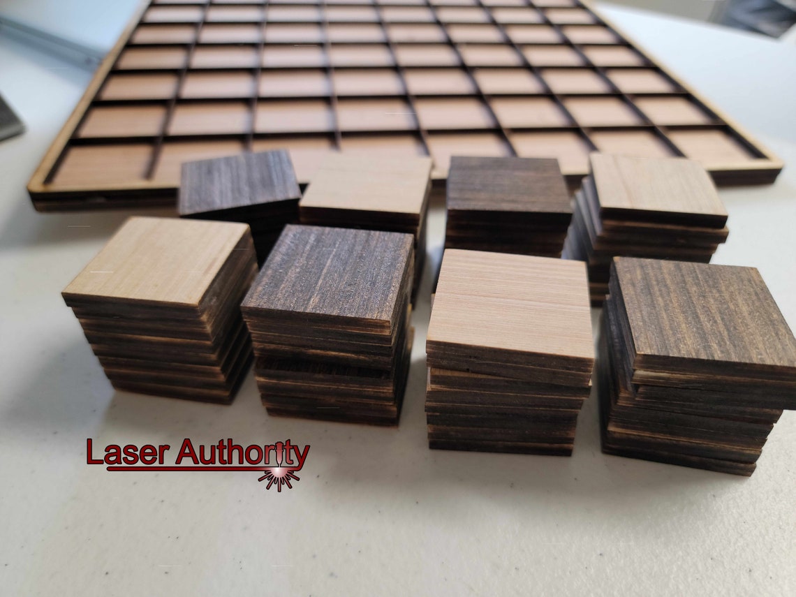 Chess Board, Laser Engraving and Cutting File, Instant Download - Etsy