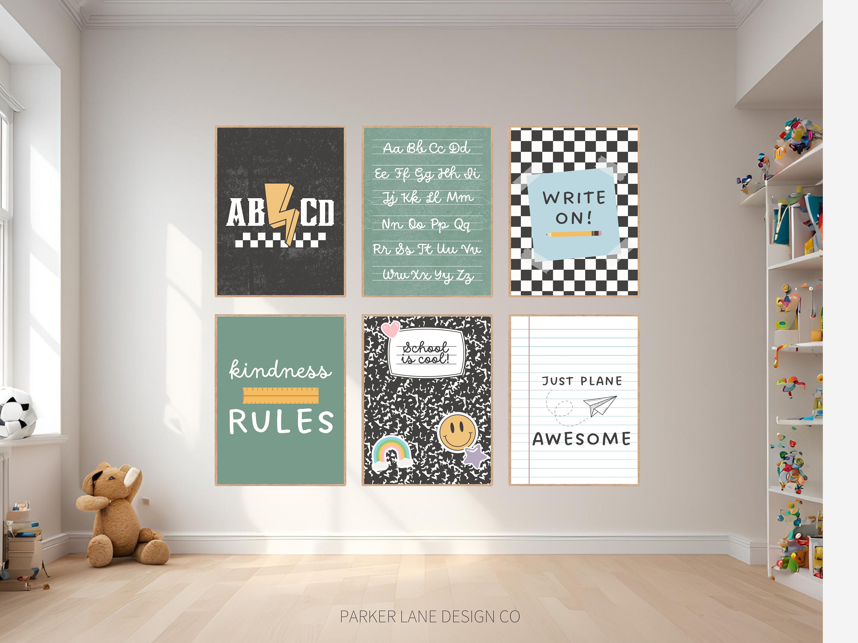Back to School Prints | Set of 24 | Printable Back to School Signs ...