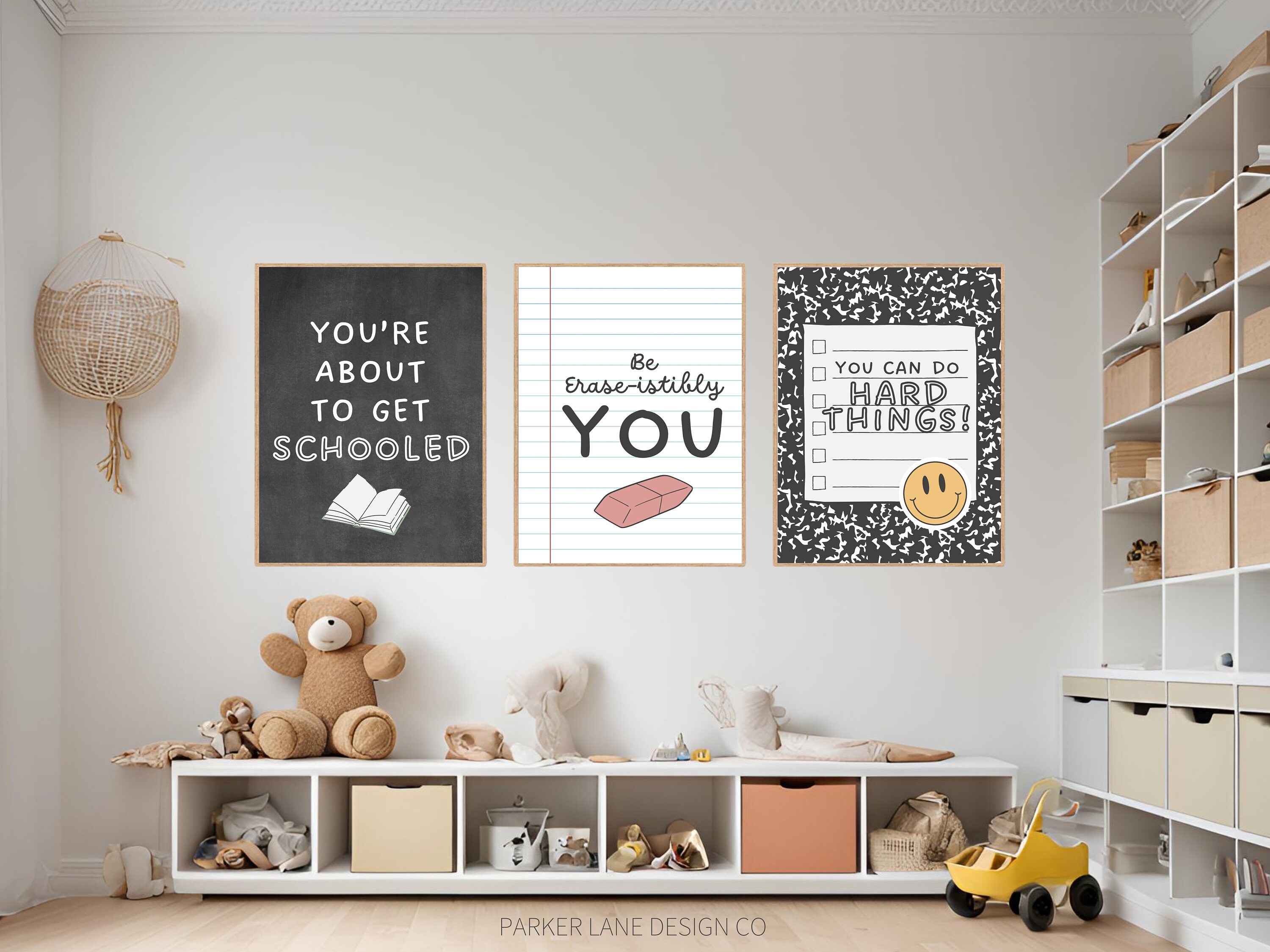 Back to School Prints Set of 24 Printable Back to School Signs ...