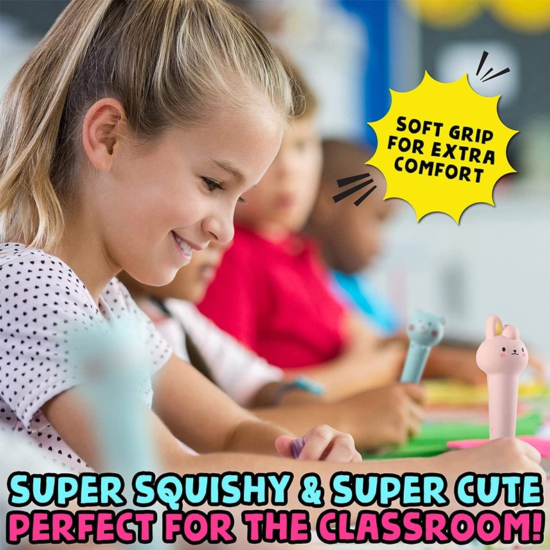 Kawaii Pens Squishies, Cute Squishy Pens, Great for Stress Relief ...