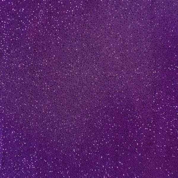 Purple Glitter Fabric - Etsy