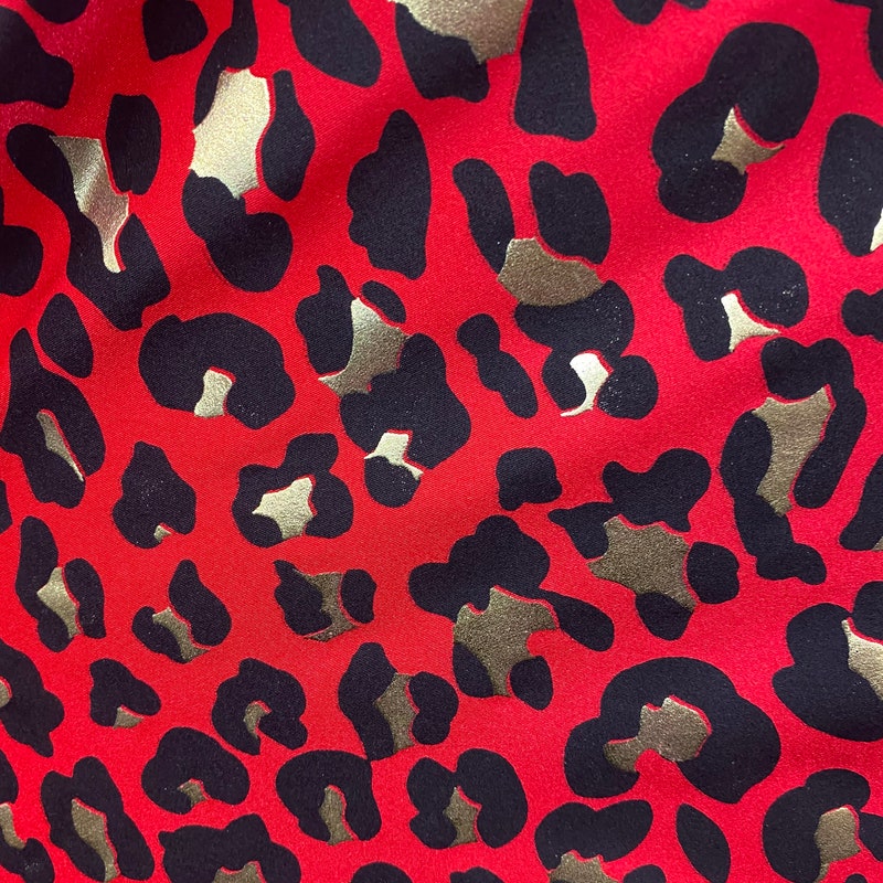 Cheetah Print Fabric - Etsy