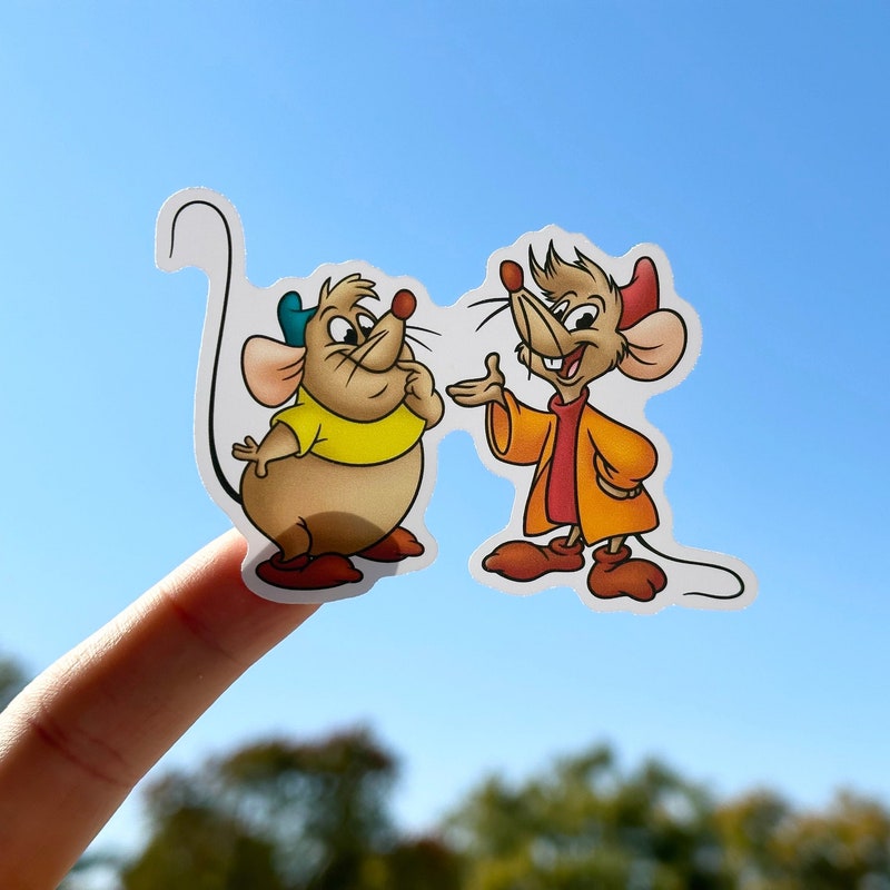 Jaq Gus Mice Sticker - Etsy