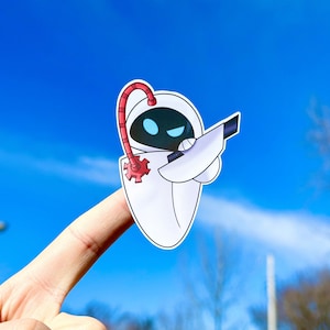 Wall-e Sticker, Eve Sticker, Disney Wall-e and Eve Sticker, Disneyland ...