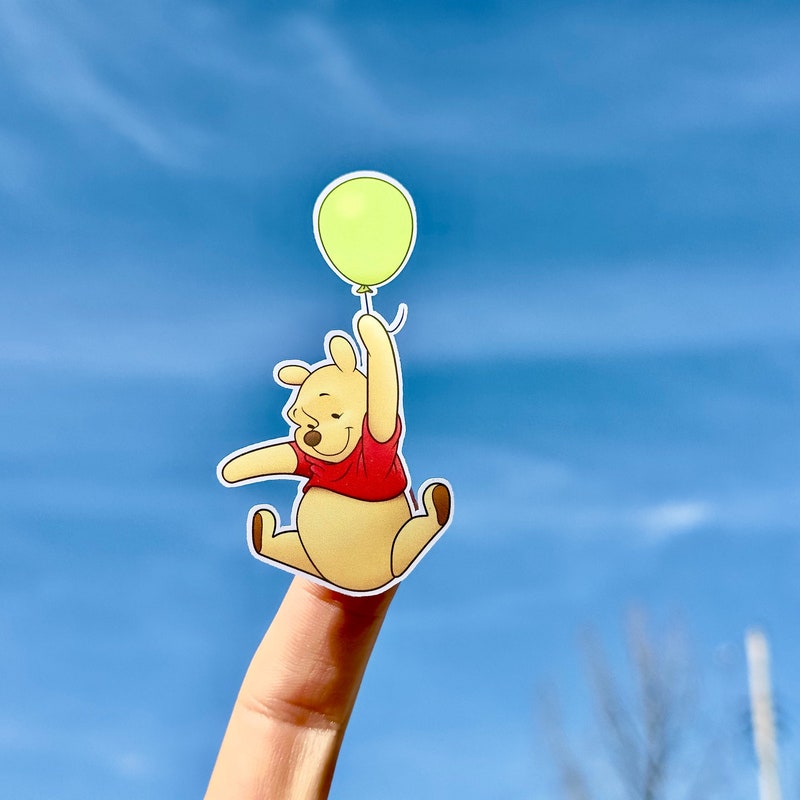 Winnie the Pooh Stickers - Etsy
