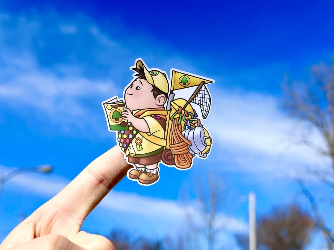 Russell 'UP' Waterproof Sticker, Wilderness Explorer Sticker - Etsy