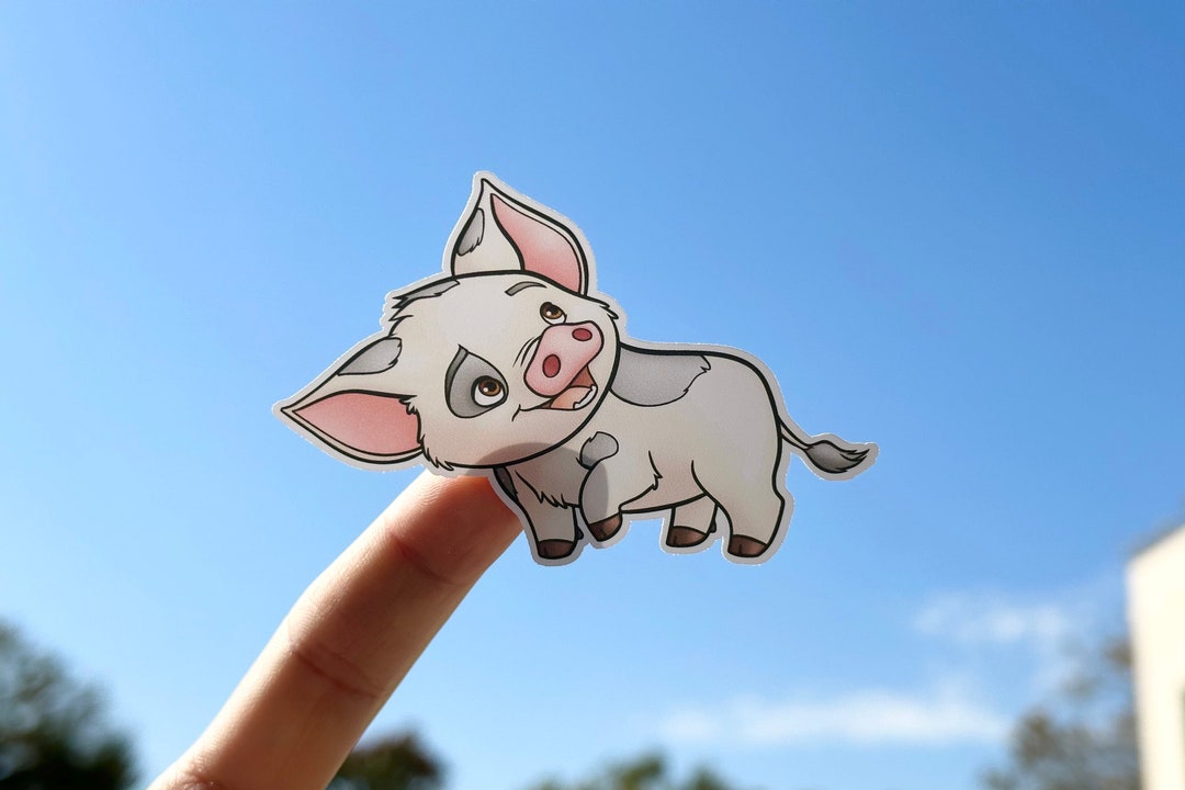 Pua Sticker, Moana Pig Sticker, Moana Pua Sticker, Moana Sticker ...
